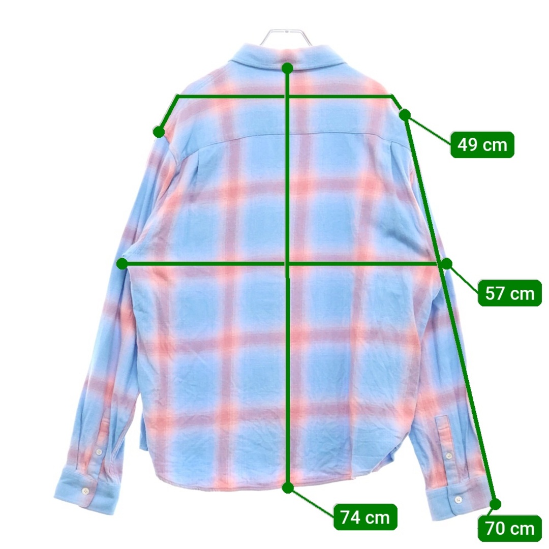 STUSSY - STUSSY ステューシー HELLSHIRE PLAID SHIRT STUSSY - STUSSY ステューシー HELLSHIRE PLAID SHIRT
