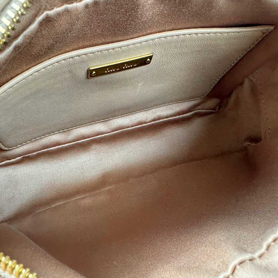 MIU MIU - ミュウミュウ MIUMIU 斜め掛けショルダーバッグ MIU MIU - ミュウミュウ MIUMIU 斜め掛けショルダーバッグ