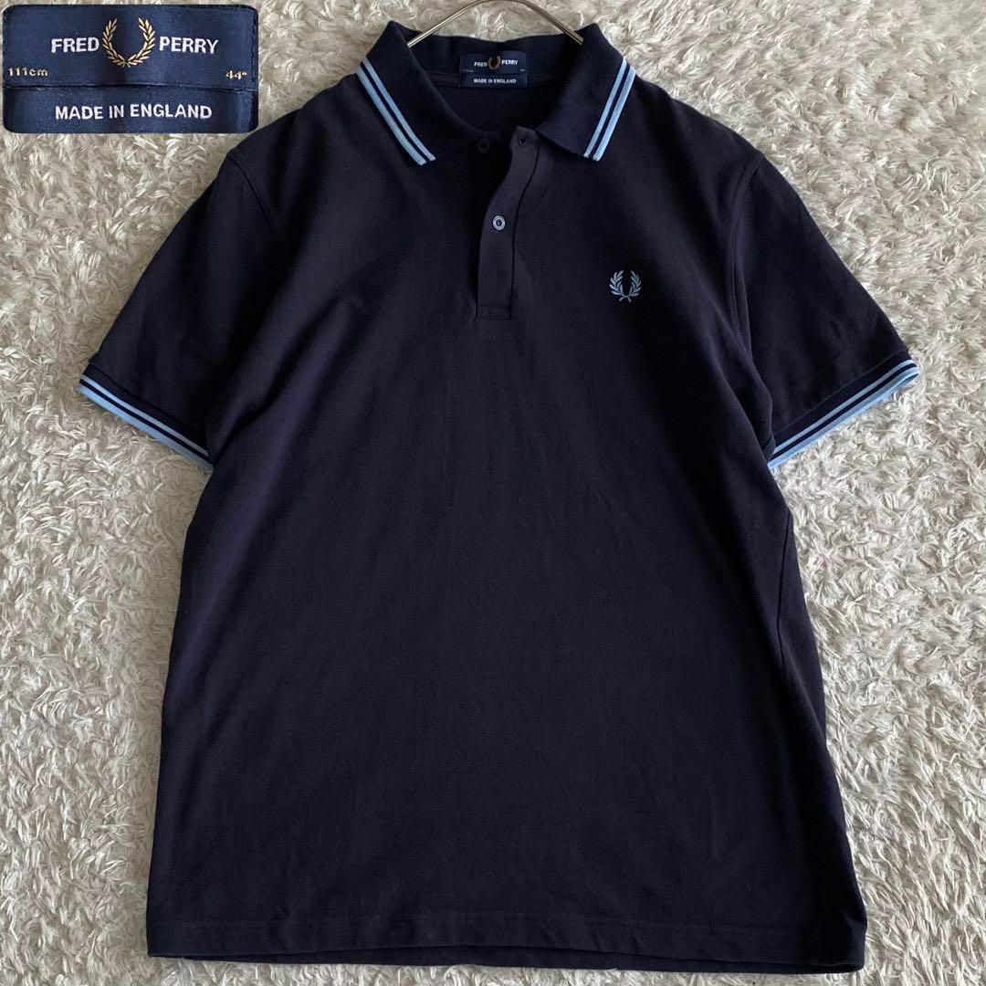 FRED PERRY - 極美品 現行 フレッドペリー 半袖ポロシャツ FRED PERRY - 極美品 現行 フレッドペリー 半袖ポロシャツ