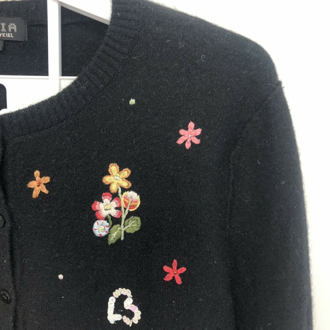 SONIA RYKIEL - 【SONIA】ソニアリキエル ニット 半袖ニット 総 SONIA RYKIEL - 【SONIA】ソニアリキエル ニット 半袖ニット 総