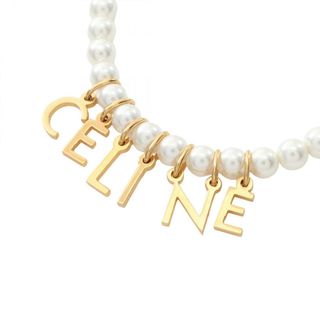 CELINE - イニシャル アルファベット ネックレス の通販 by CELINE - イニシャル アルファベット ネックレス の通販 by