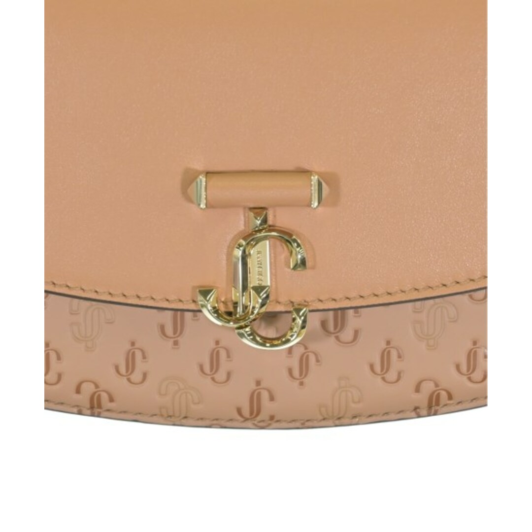 JIMMY CHOO - JIMMY CHOO ジミーチュー ショルダーバッグ - 茶系 JIMMY CHOO - JIMMY CHOO ジミーチュー ショルダーバッグ - 茶系