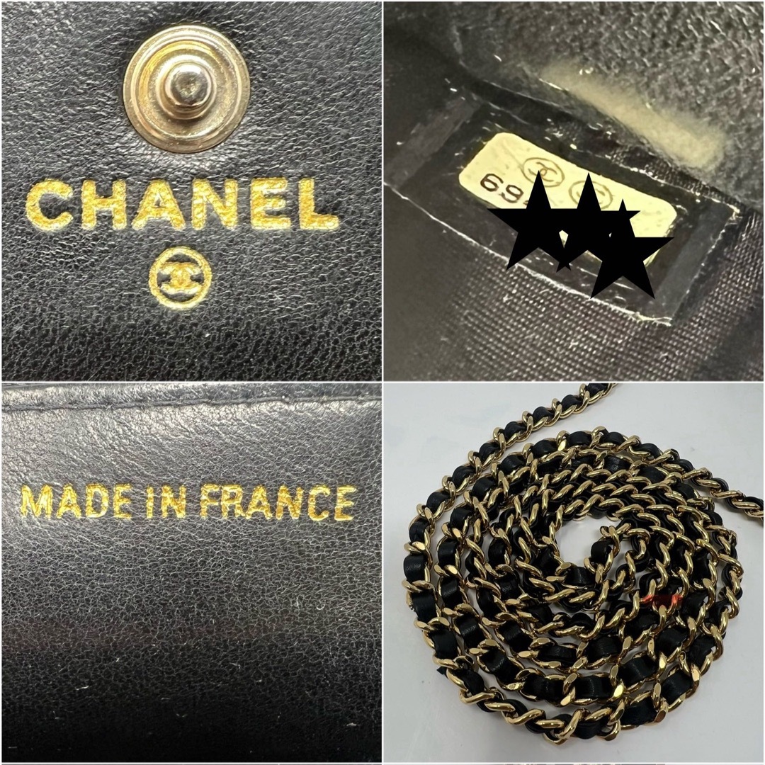 CHANEL - CHANEL シャネル キャビアスキン デカココ チェーン CHANEL - CHANEL シャネル キャビアスキン デカココ チェーン