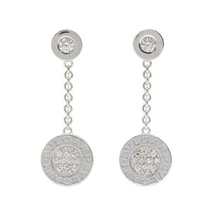 BVLGARI - ブルガリ ピアス オニキス ブルガリブルガリ BB K18PG BVLGARI - ブルガリ ピアス オニキス ブルガリブルガリ BB K18PG