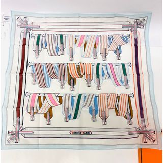 HERMES - 未使用 定価4.5万 エルメス ハンカチーフ 《サングル HERMES - 未使用 定価4.5万 エルメス ハンカチーフ 《サングル