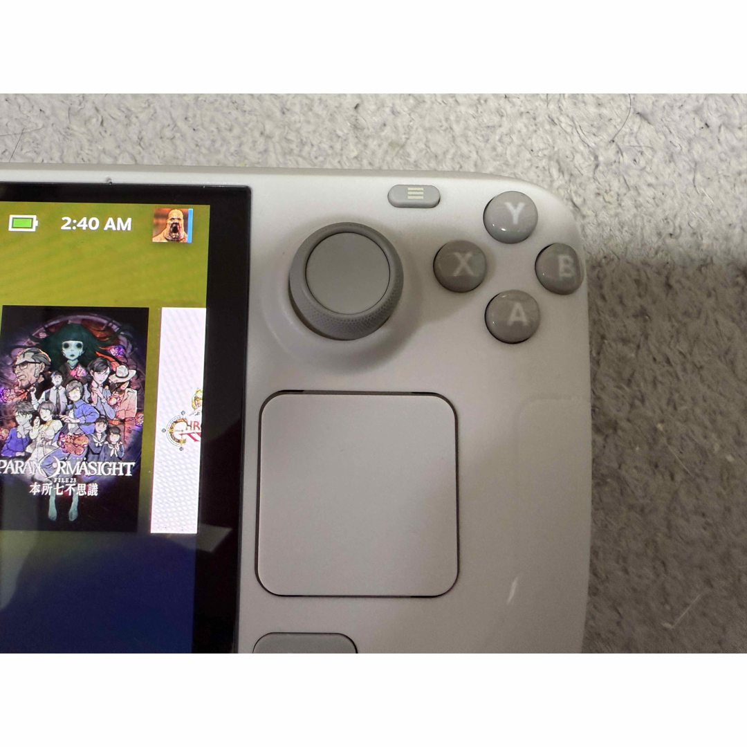 Steam deck OLED 1tb ホワイト スチームデックの通販 by Steam deck OLED 1tb ホワイト スチームデックの通販 by