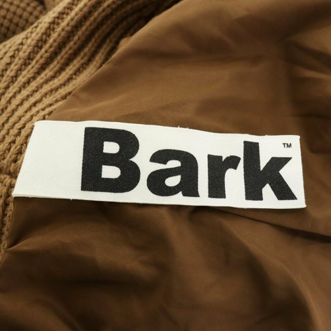 BARK - バーク ニットダッフルコート ロング丈 フード ウール BARK - バーク ニットダッフルコート ロング丈 フード ウール