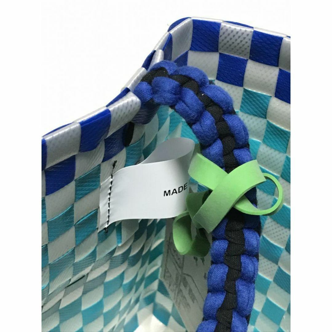 MARNI - マルニ ジャージーハンドル ミニバスケット ターコイズ MARNI - マルニ ジャージーハンドル ミニバスケット ターコイズ