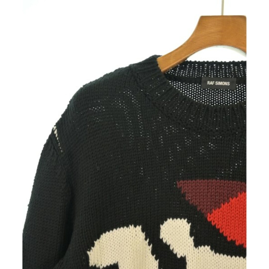 RAF SIMONS - RAF SIMONS ラフシモンズ ニット・セーター M 黒 RAF SIMONS - RAF SIMONS ラフシモンズ ニット・セーター M 黒