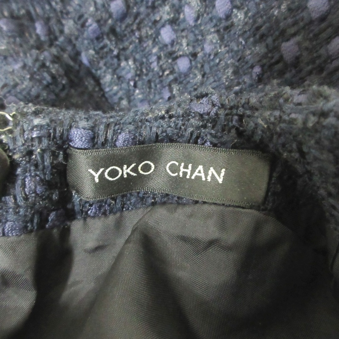 YOKO CHAN - 美品 YOKO CHAN ヨーコチャン ツイード フレンチ YOKO CHAN - 美品 YOKO CHAN ヨーコチャン ツイード フレンチ