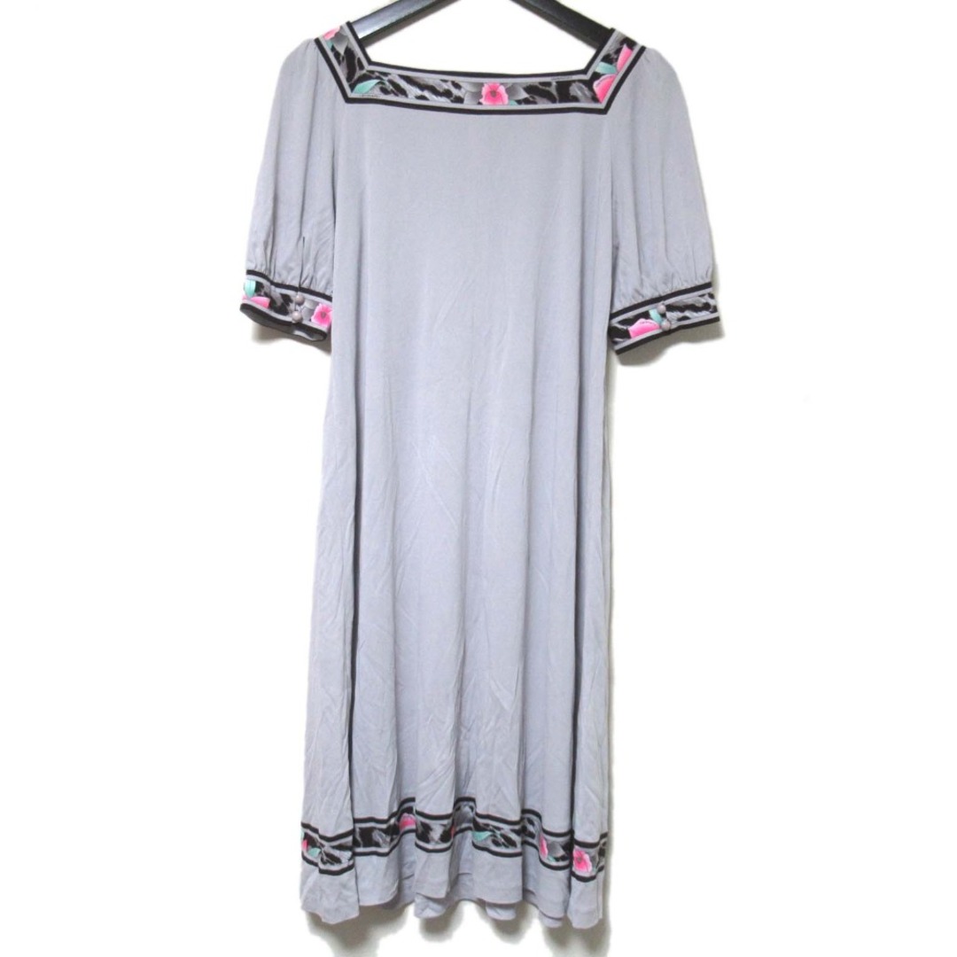 LEONARD - 美品 LEONARD レオナール フラワープリント切替 LEONARD - 美品 LEONARD レオナール フラワープリント切替