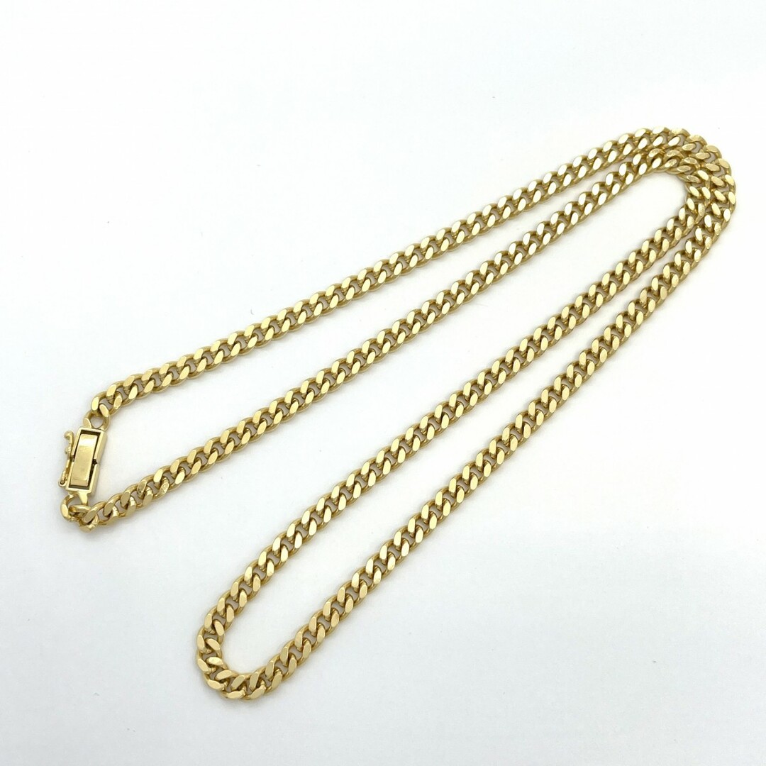 5khd131】喜平 ネックレス K18 ゴールド 2面 シングル 49.8cm 5khd131】喜平 ネックレス K18 ゴールド 2面 シングル 49.8cm