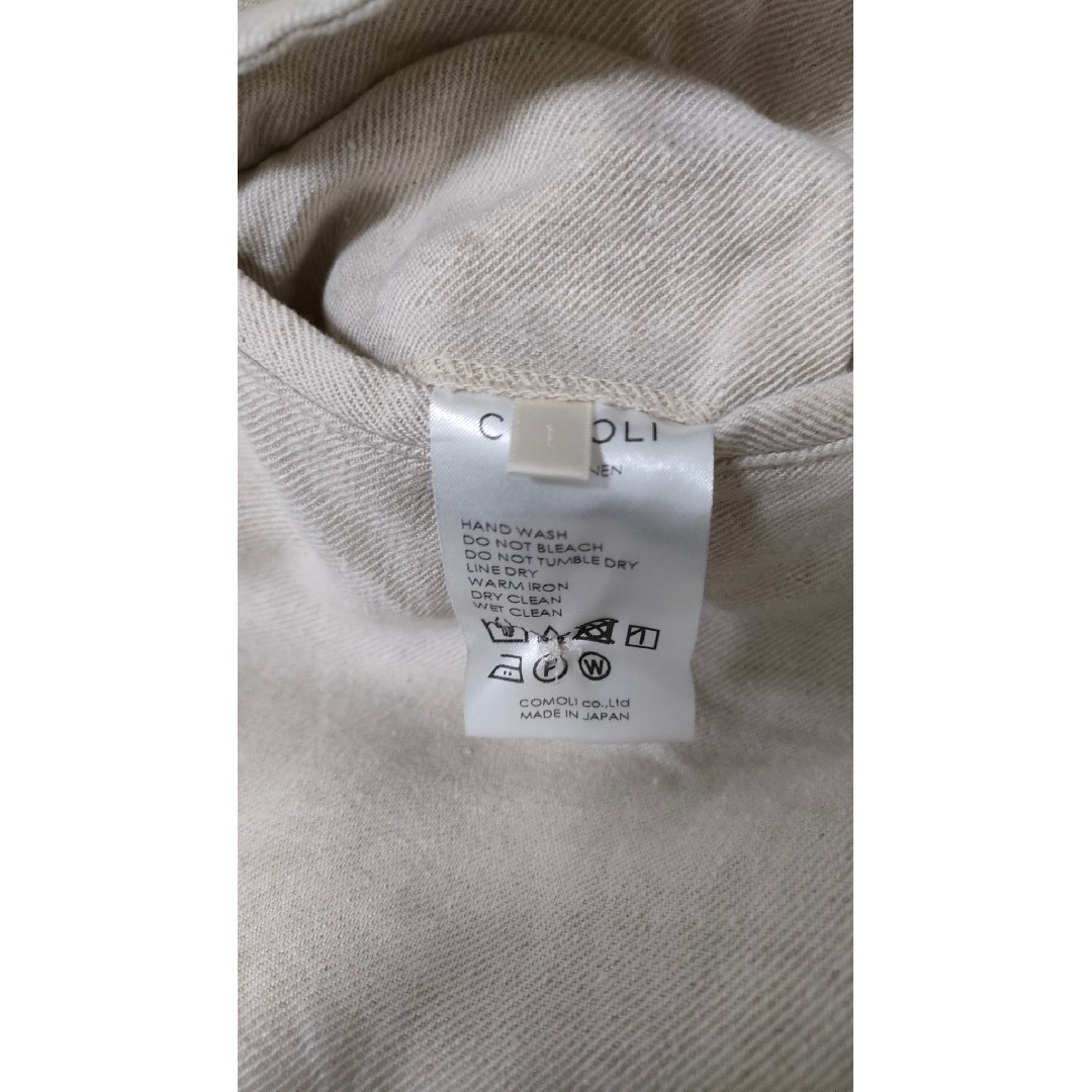 COMOLI - comoli リネンバックストラップパンツ size1の通販 by COMOLI - comoli リネンバックストラップパンツ size1の通販 by