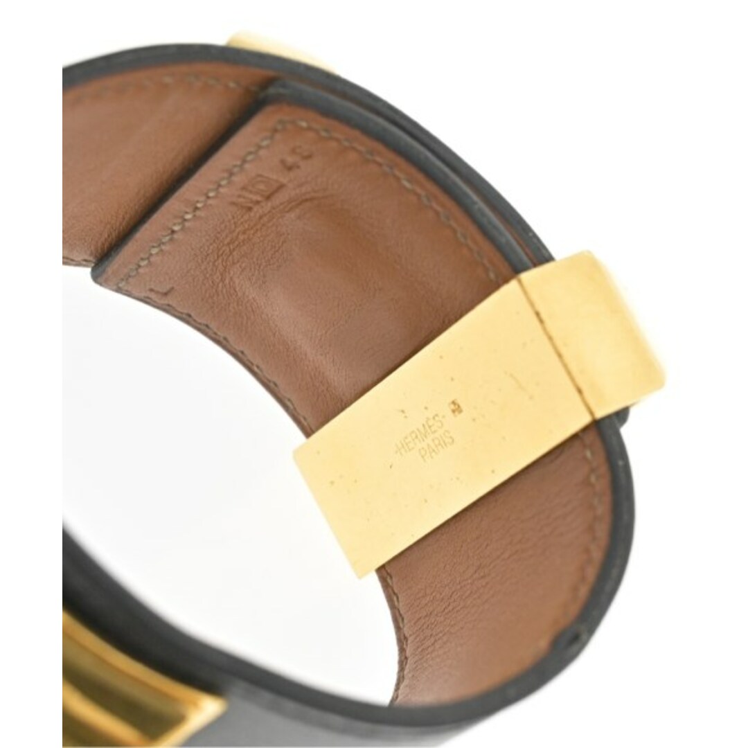 HERMES - HERMES エルメス ブレスレット・バングル - ゴールドx HERMES - HERMES エルメス ブレスレット・バングル - ゴールドx