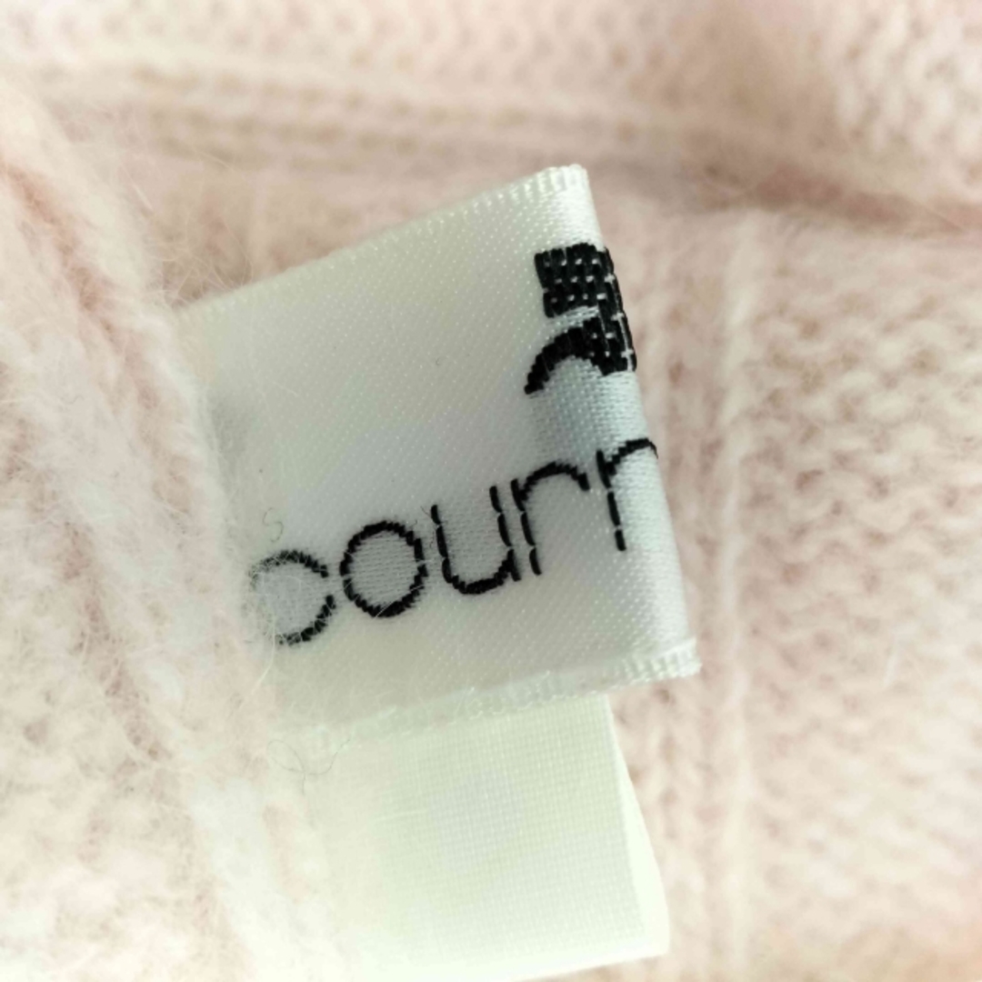Courreges - courreges(クレージュ) アンゴラウール ロゴ Courreges - courreges(クレージュ) アンゴラウール ロゴ
