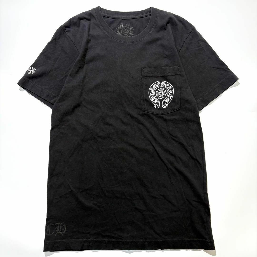 Chrome Hearts - CHROME HEARTS Tシャツ 半袖 ホースシュー Chrome Hearts - CHROME HEARTS Tシャツ 半袖 ホースシュー
