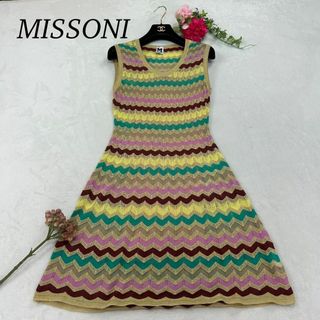 MISSONI - 未使用品◎Missoni ミッソーニ ゼブラ柄 シースルー MISSONI - 未使用品◎Missoni ミッソーニ ゼブラ柄 シースルー