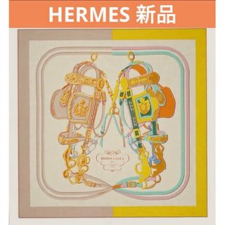 HERMES - エルメス カレ90 バルトルディノ泉 スカーフ シルク HERMES - エルメス カレ90 バルトルディノ泉 スカーフ シルク