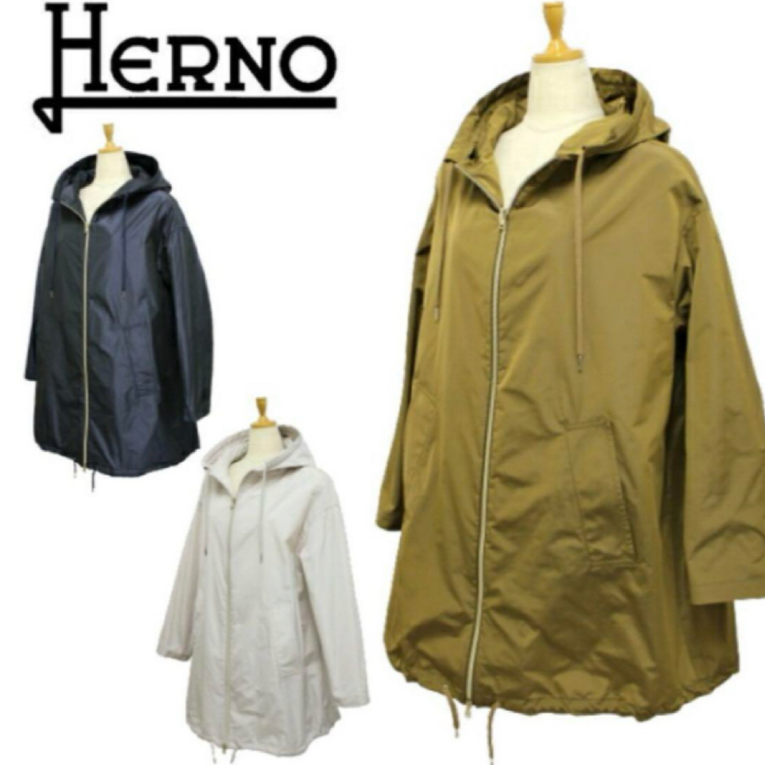 HERNO - 2023ss☆ヘルノHERNO フーテッド タフタコートの通販 by HERNO - 2023ss☆ヘルノHERNO フーテッド タフタコートの通販 by