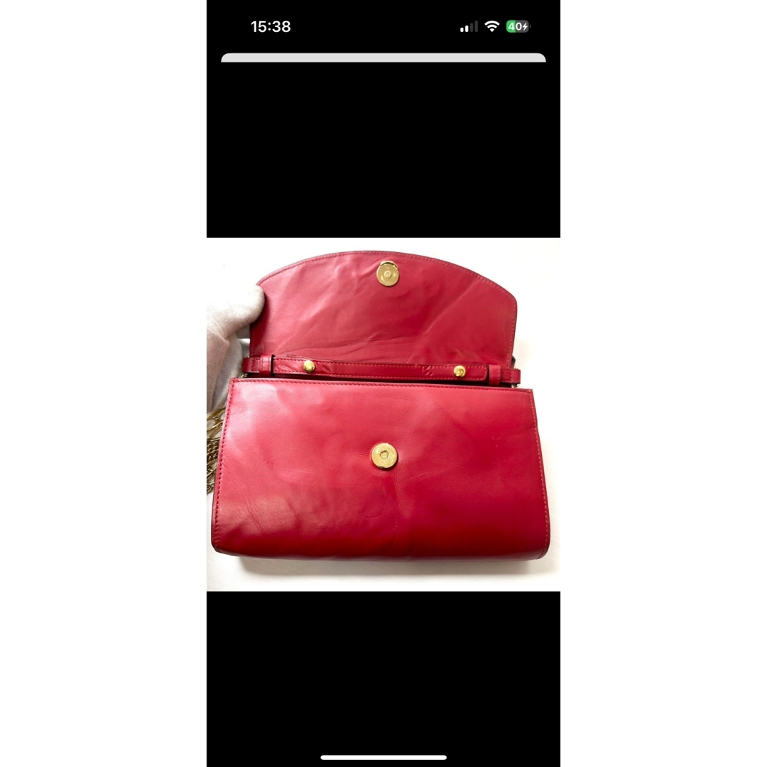 GUCCI - グッチ ズゥミ レザー 2way チェーン ハンド ショルダー GUCCI - グッチ ズゥミ レザー 2way チェーン ハンド ショルダー