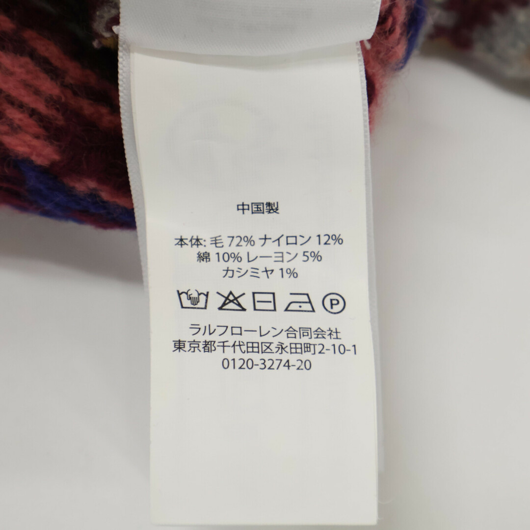 POLO RALPH LAUREN - ポロ ラルフローレン グレー系 総柄 フェアアイル POLO RALPH LAUREN - ポロ ラルフローレン グレー系 総柄 フェアアイル