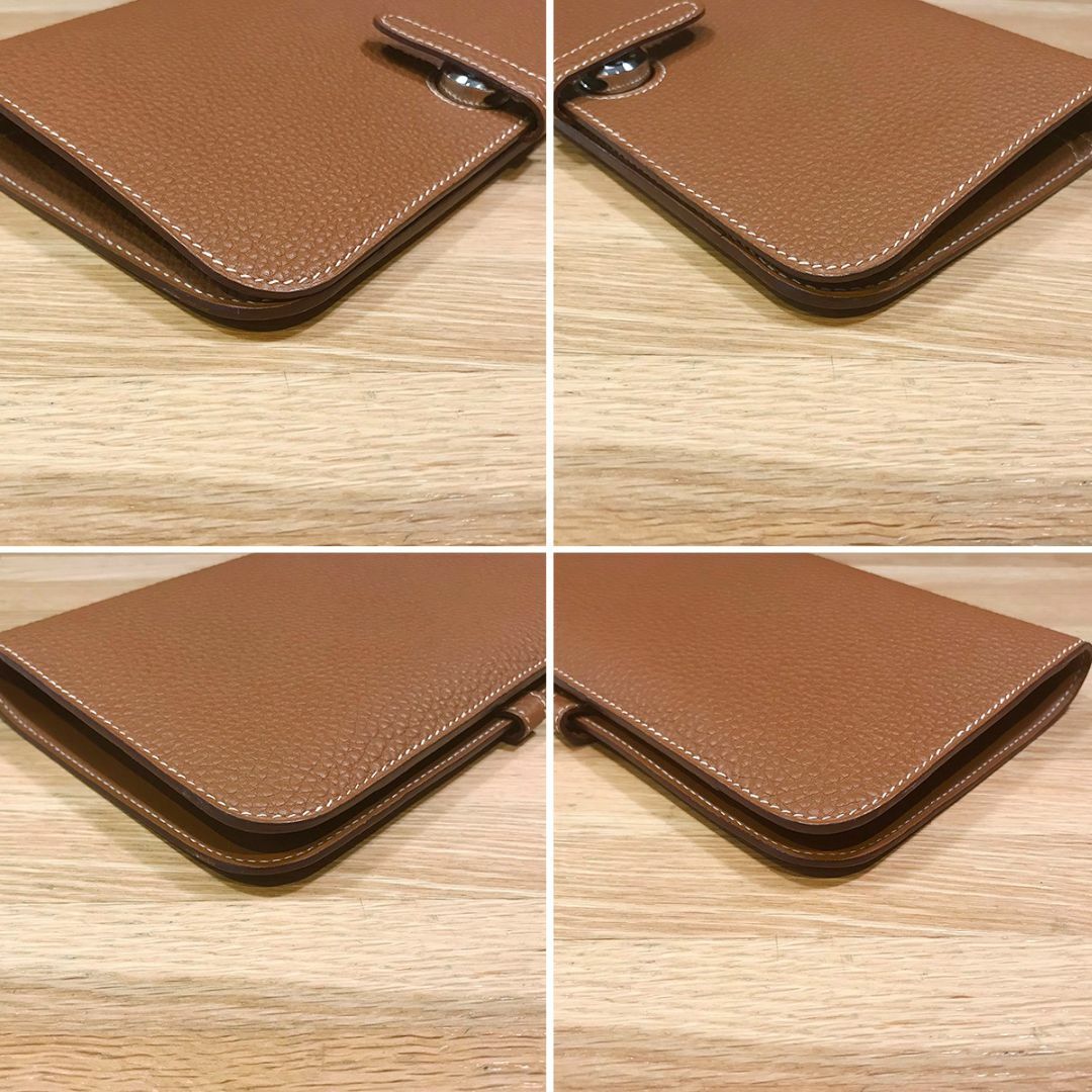 HERMES - 新品同様 エルメス ドゴンGM デュオ トゴ ゴールド SV HERMES - 新品同様 エルメス ドゴンGM デュオ トゴ ゴールド SV