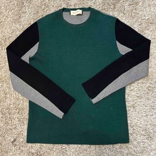 MARNI - MARNI マルニ ニット・セーター 46(M位) 白x黒(ドット MARNI - MARNI マルニ ニット・セーター 46(M位) 白x黒(ドット