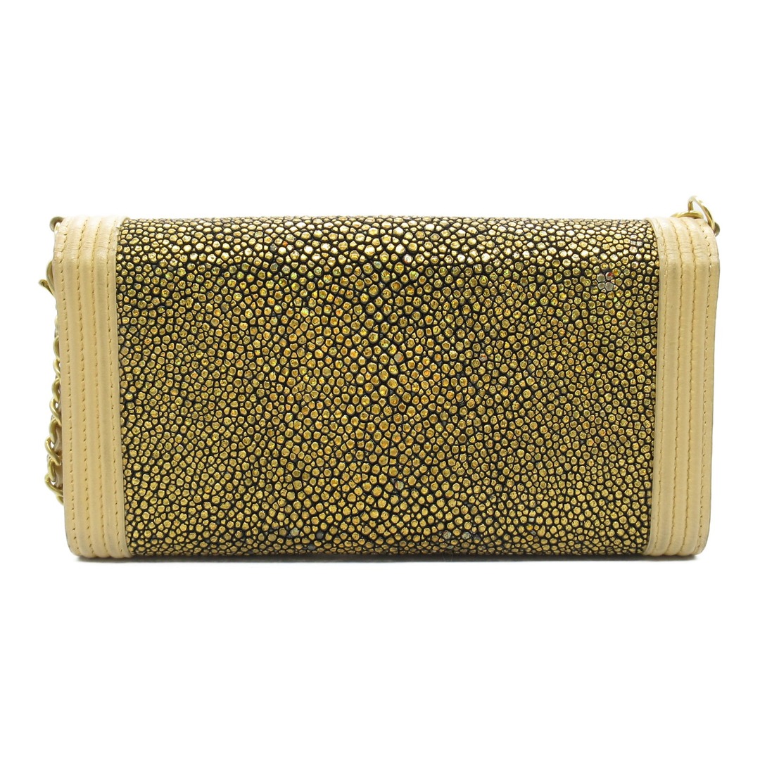 CHANEL - シャネル ボーイシャネル チェーンウォレット 二つ折り CHANEL - シャネル ボーイシャネル チェーンウォレット 二つ折り