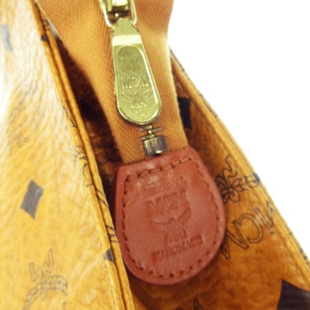 MCM - MCM セカンドバッグ クラッチバッグ レザー プレート ロゴ MCM - MCM セカンドバッグ クラッチバッグ レザー プレート ロゴ