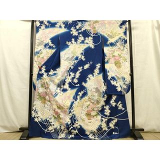 平和屋着物□豪華振袖 駒刺繍 花籠文 暈し染め 金彩 ロング丈 平和屋着物□豪華振袖 駒刺繍 花籠文 暈し染め 金彩 ロング丈