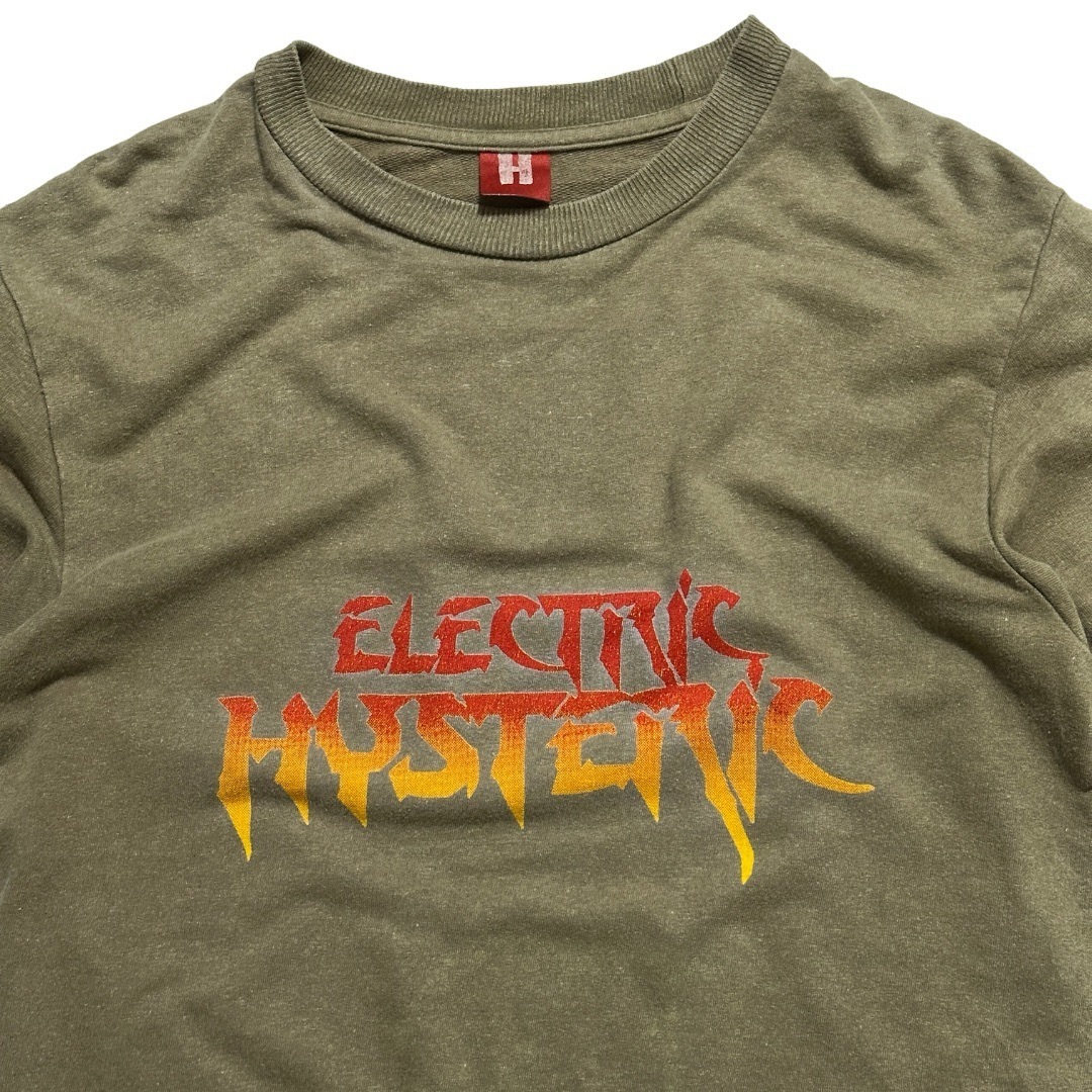 HYSTERIC GLAMOUR - 80s HYSTERIC GLAMOUR ヘンプTシャツ ロゴ HYSTERIC GLAMOUR - 80s HYSTERIC GLAMOUR ヘンプTシャツ ロゴ