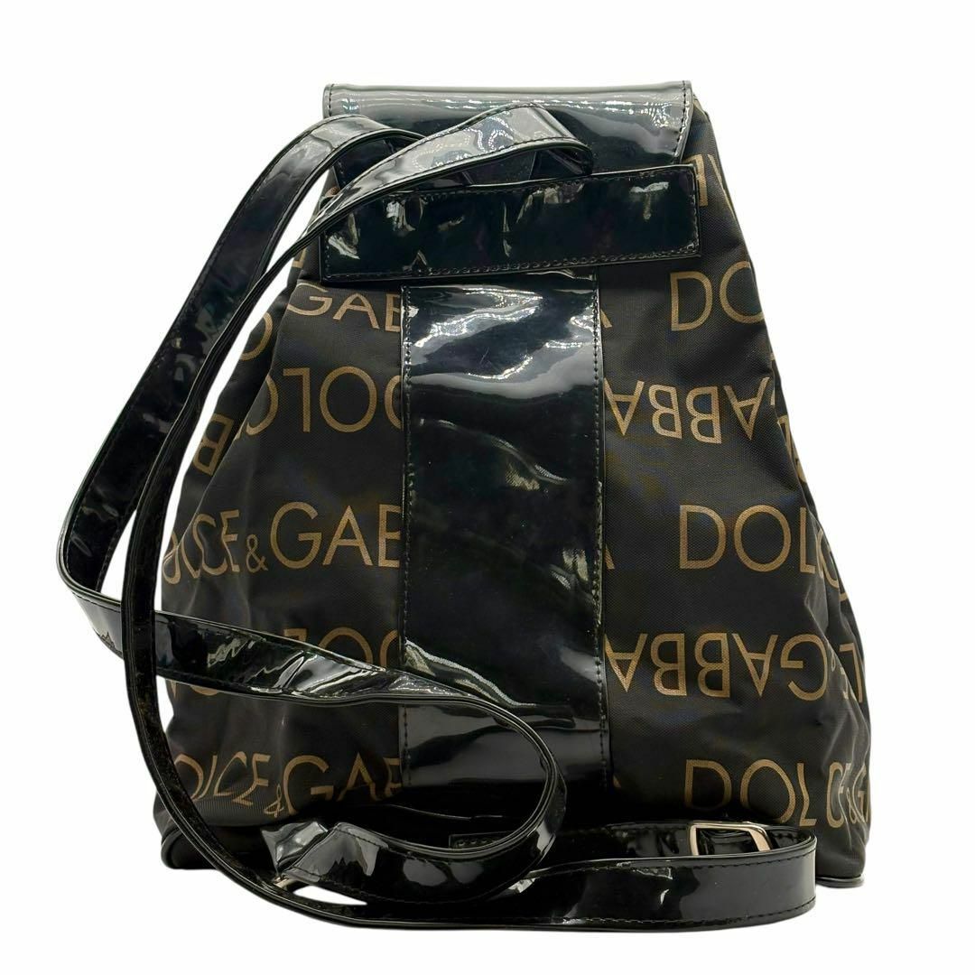美品】希少 DOLCE&GABBANA ドルガバ リュック 総柄 A4収納可の 美品】希少 DOLCE&GABBANA ドルガバ リュック 総柄 A4収納可の