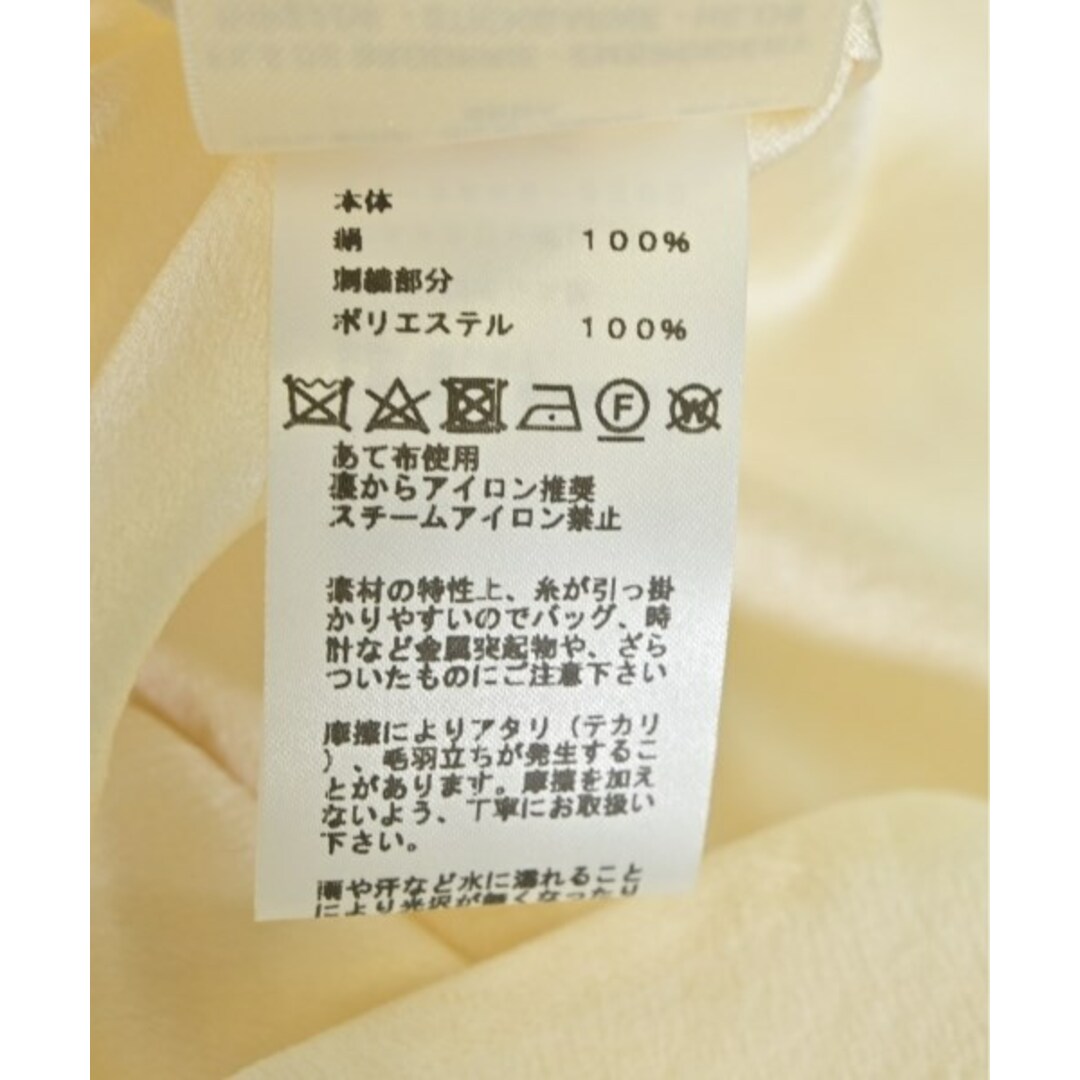 HERMES - HERMES エルメス ブラウス 34(XS位) アイボリー 【古着 HERMES - HERMES エルメス ブラウス 34(XS位) アイボリー 【古着
