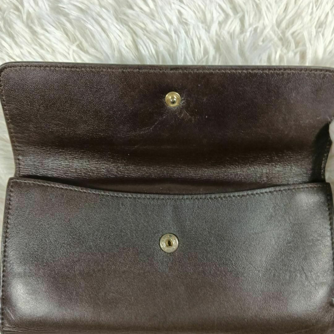 GUCCI - 【GUCCI】グッチ 長財布 財布 レザー ブラウン系 ✨美品 GUCCI - 【GUCCI】グッチ 長財布 財布 レザー ブラウン系 ✨美品