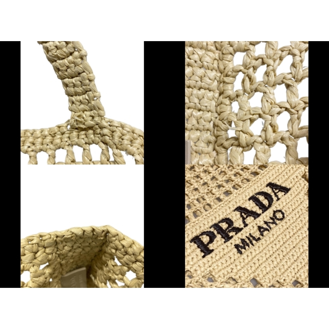 PRADA - PRADA(プラダ) トートバッグ クロシェトートバッグ PRADA - PRADA(プラダ) トートバッグ クロシェトートバッグ
