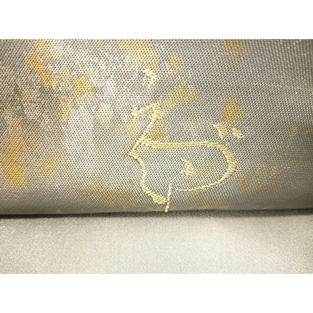 平和屋着物◎六通柄袋帯 道長花文 金銀糸 引箔 正絹 逸品 平和屋着物◎六通柄袋帯 道長花文 金銀糸 引箔 正絹 逸品