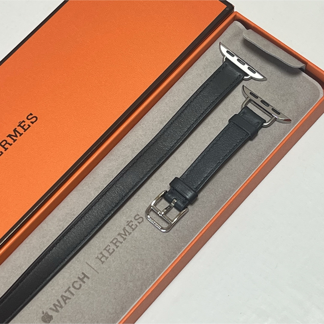 HERMES - Apple Watch エルメス ヴェール・ルソー廃盤モデル の HERMES - Apple Watch エルメス ヴェール・ルソー廃盤モデル の