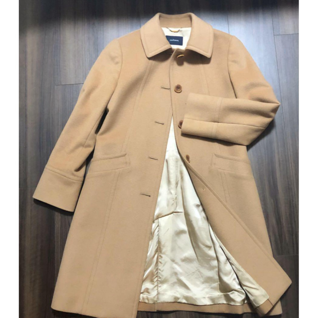 NEWYORKER - ニューヨーカー カシミヤ混コート キャメルの通販 NEWYORKER - ニューヨーカー カシミヤ混コート キャメルの通販