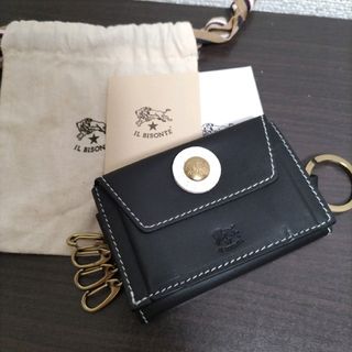 IL BISONTE - 新品 イルビゾンテ 本革 キーケース 4連 スマート IL BISONTE - 新品 イルビゾンテ 本革 キーケース 4連 スマート