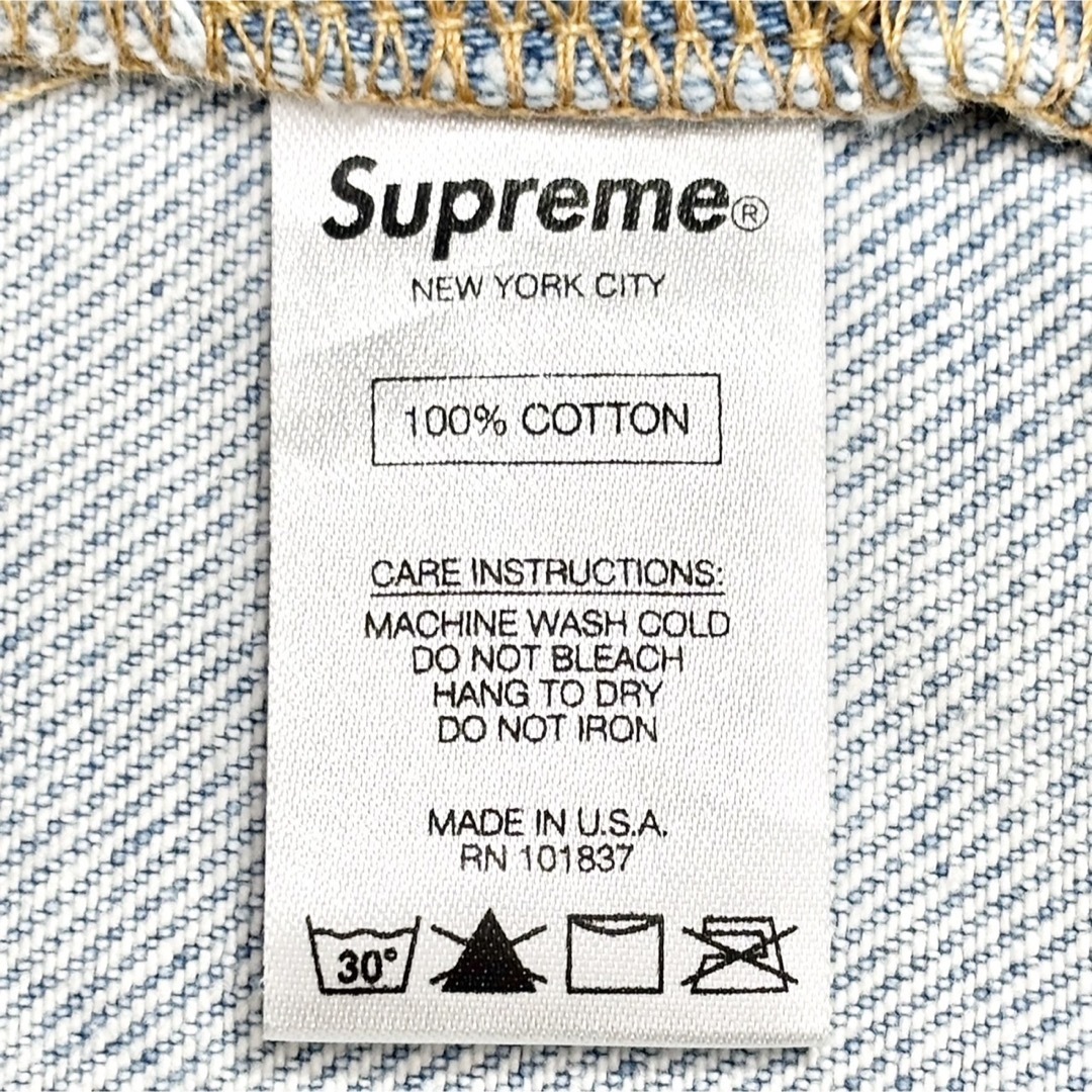 Supreme - Supreme レギュラージーンズ ライトブルー size30 USA Supreme - Supreme レギュラージーンズ ライトブルー size30 USA
