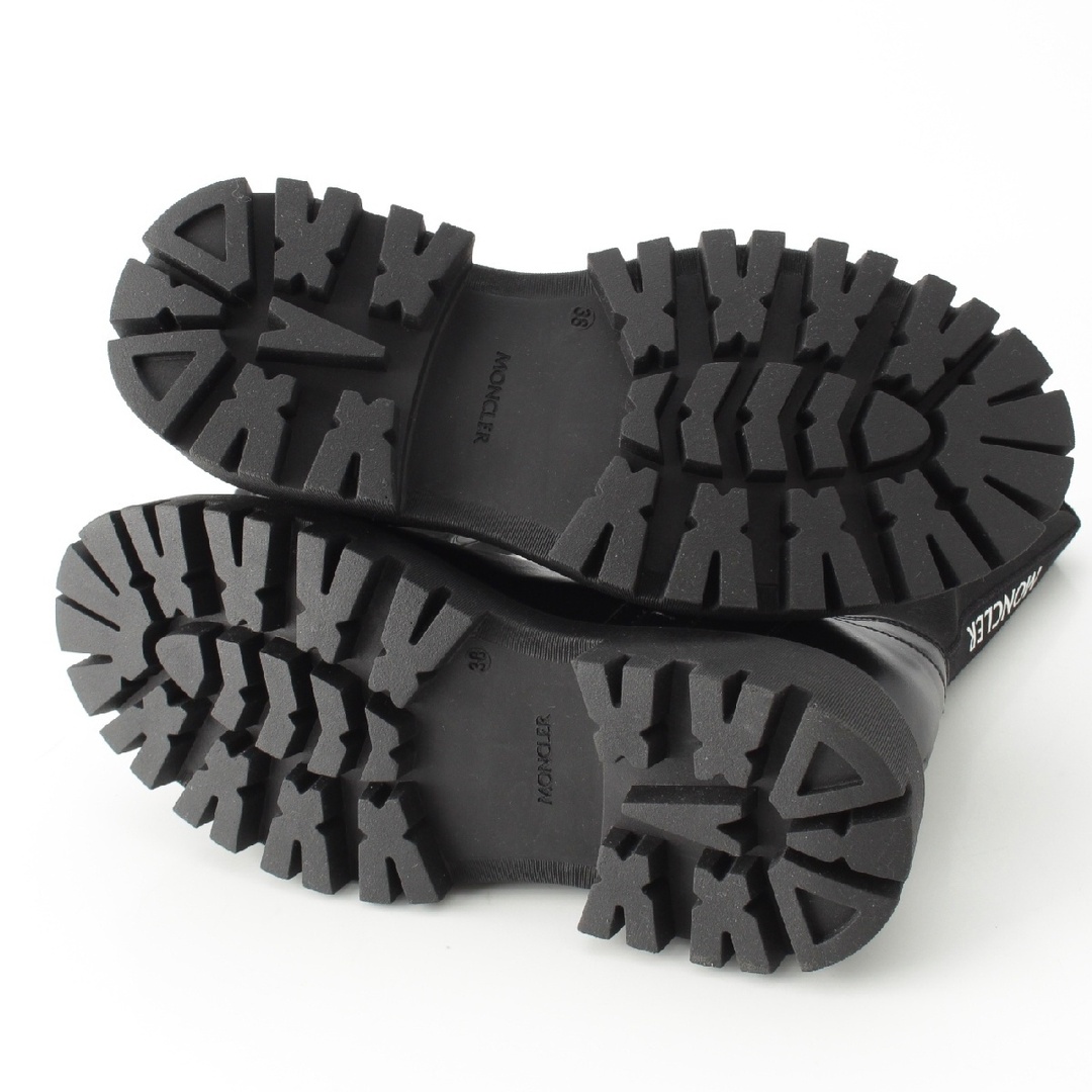 MONCLER - モンクレール enfant boots アンファンブーツ レザー MONCLER - モンクレール enfant boots アンファンブーツ レザー