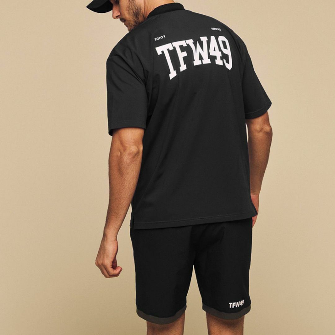 新品【TFW49】 半袖モックネック HALF MOCKNECK TSHIRT の通販 新品【TFW49】 半袖モックネック HALF MOCKNECK TSHIRT の通販
