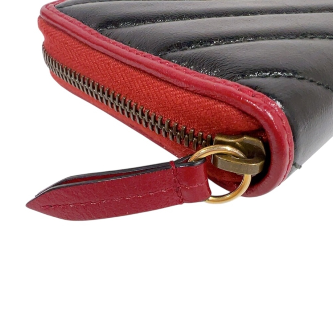 GUCCI - グッチ GUCCI GGマーモント ジップラウンドウォレット GUCCI - グッチ GUCCI GGマーモント ジップラウンドウォレット