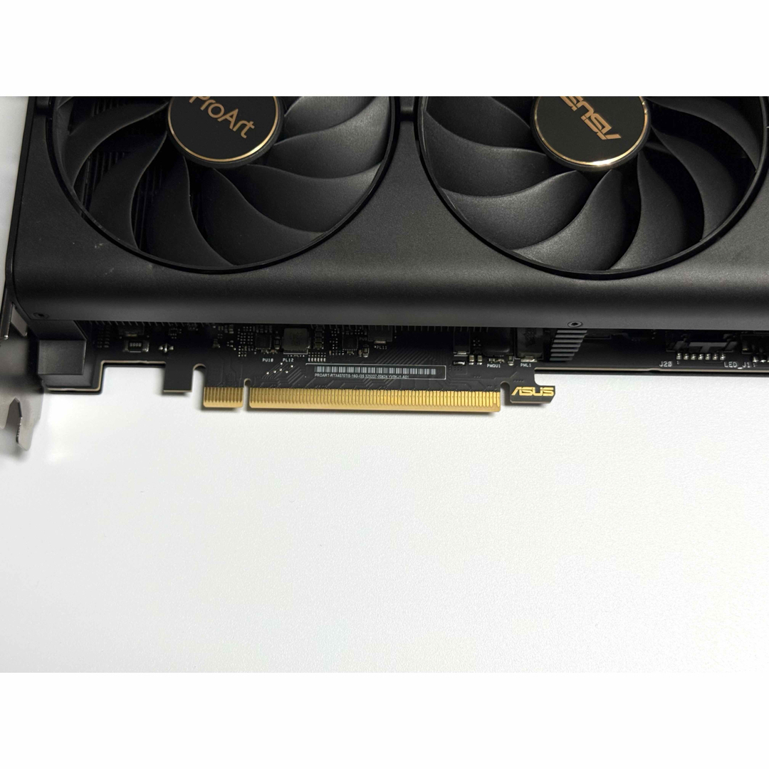 ASUS - ASUS Pro ART RTX4070 Ti Super 16Gb中古品の通販 by ASUS - ASUS Pro ART RTX4070 Ti Super 16Gb中古品の通販 by