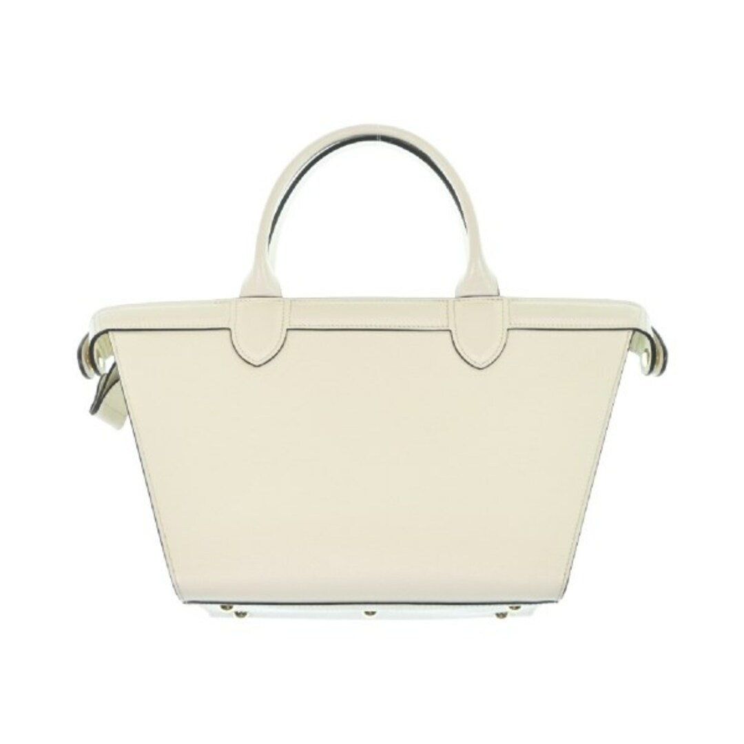 LONGCHAMP - LONGCHAMP ロンシャン トートバッグ - 白 【古着 LONGCHAMP - LONGCHAMP ロンシャン トートバッグ - 白 【古着