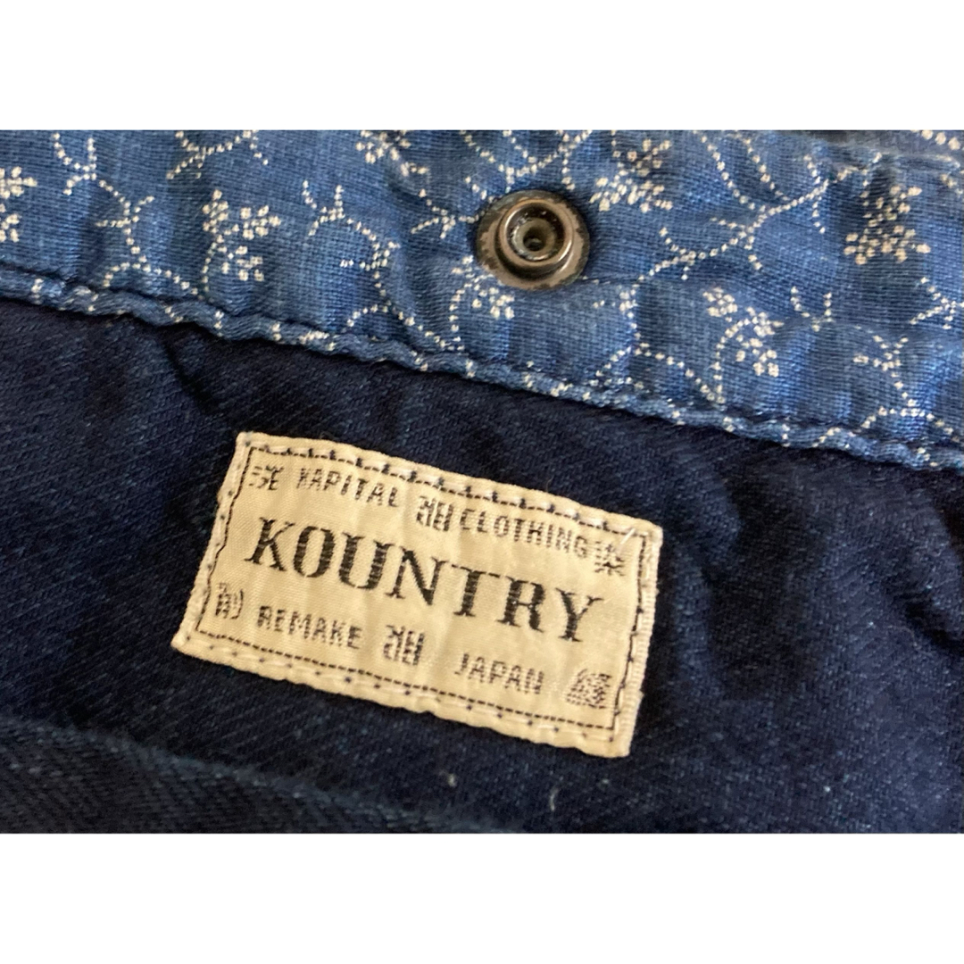 KAPITAL - KAPITAL KOUNTRY BORO パッチワーク トート バッグ 大 KAPITAL - KAPITAL KOUNTRY BORO パッチワーク トート バッグ 大