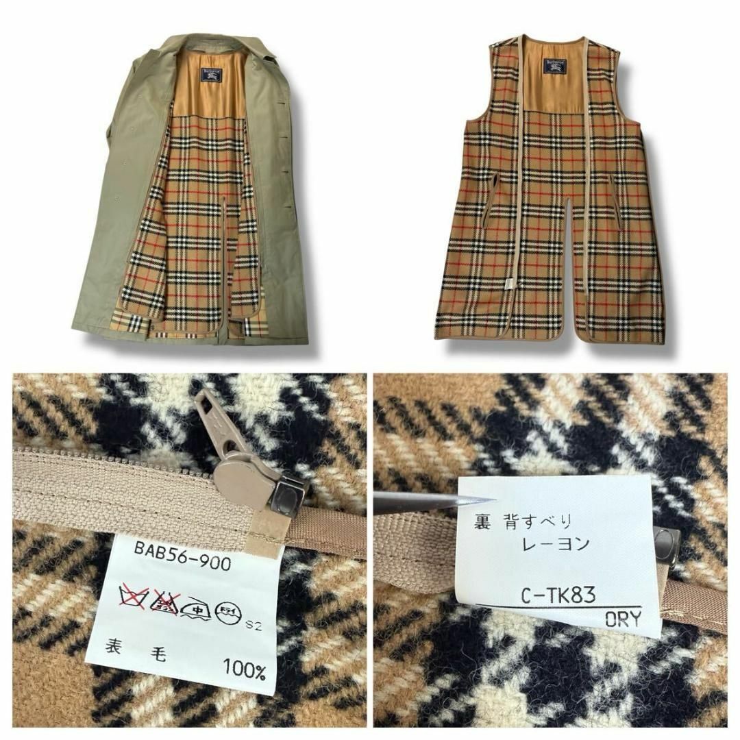BURBERRY - 【美品】Burberry バーコットン ステンカラーコート BURBERRY - 【美品】Burberry バーコットン ステンカラーコート