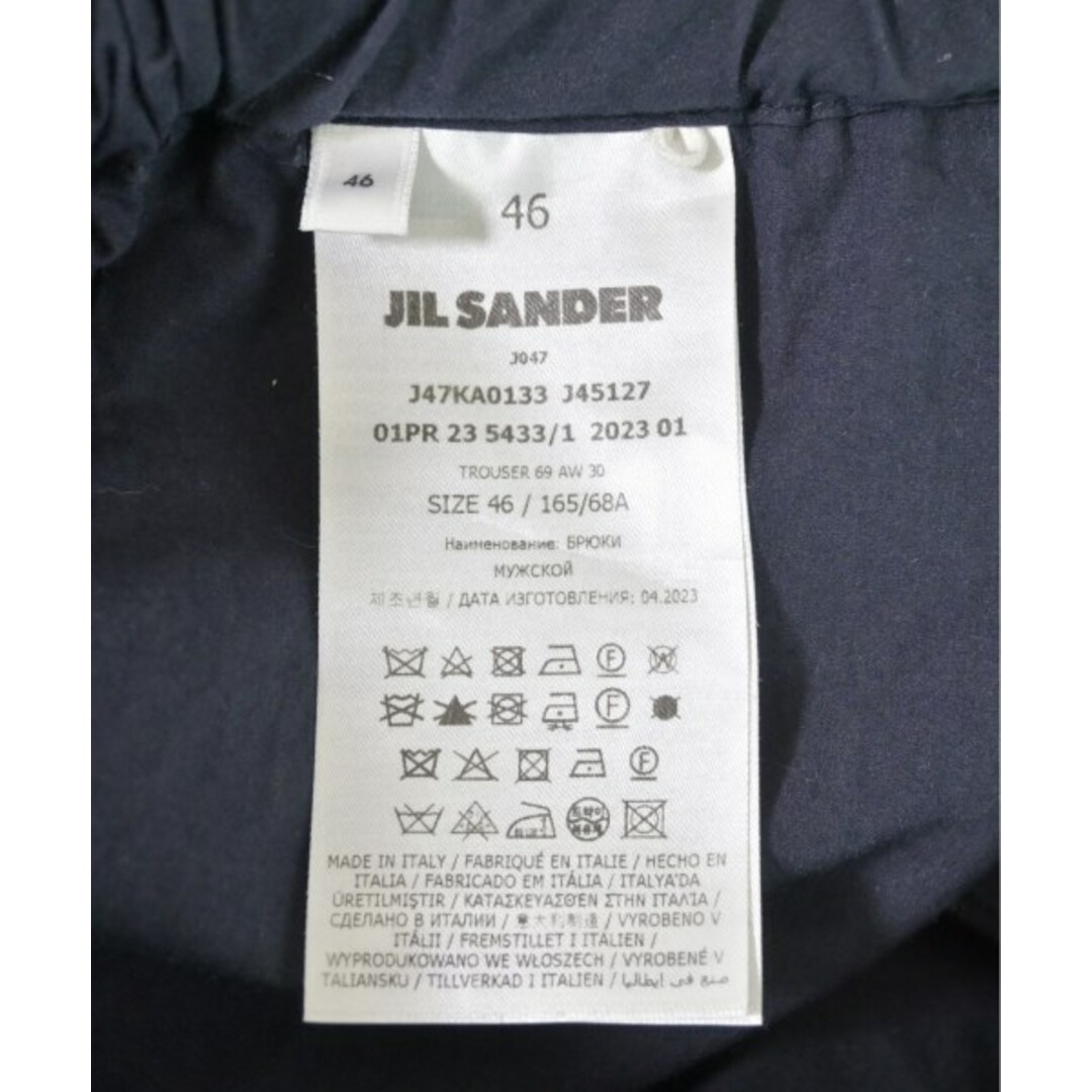 JIL SANDER - JIL SANDER ジルサンダー パンツ(その他) S 紺 JIL SANDER - JIL SANDER ジルサンダー パンツ(その他) S 紺