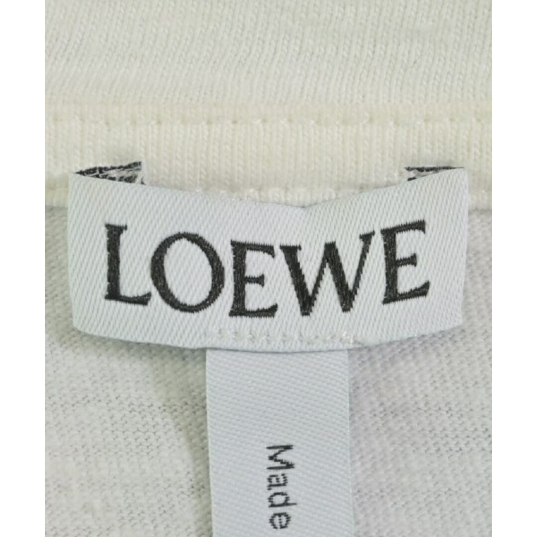 LOEWE - LOEWE ロエベ Tシャツ・カットソー S 白 【古着】【中古 LOEWE - LOEWE ロエベ Tシャツ・カットソー S 白 【古着】【中古