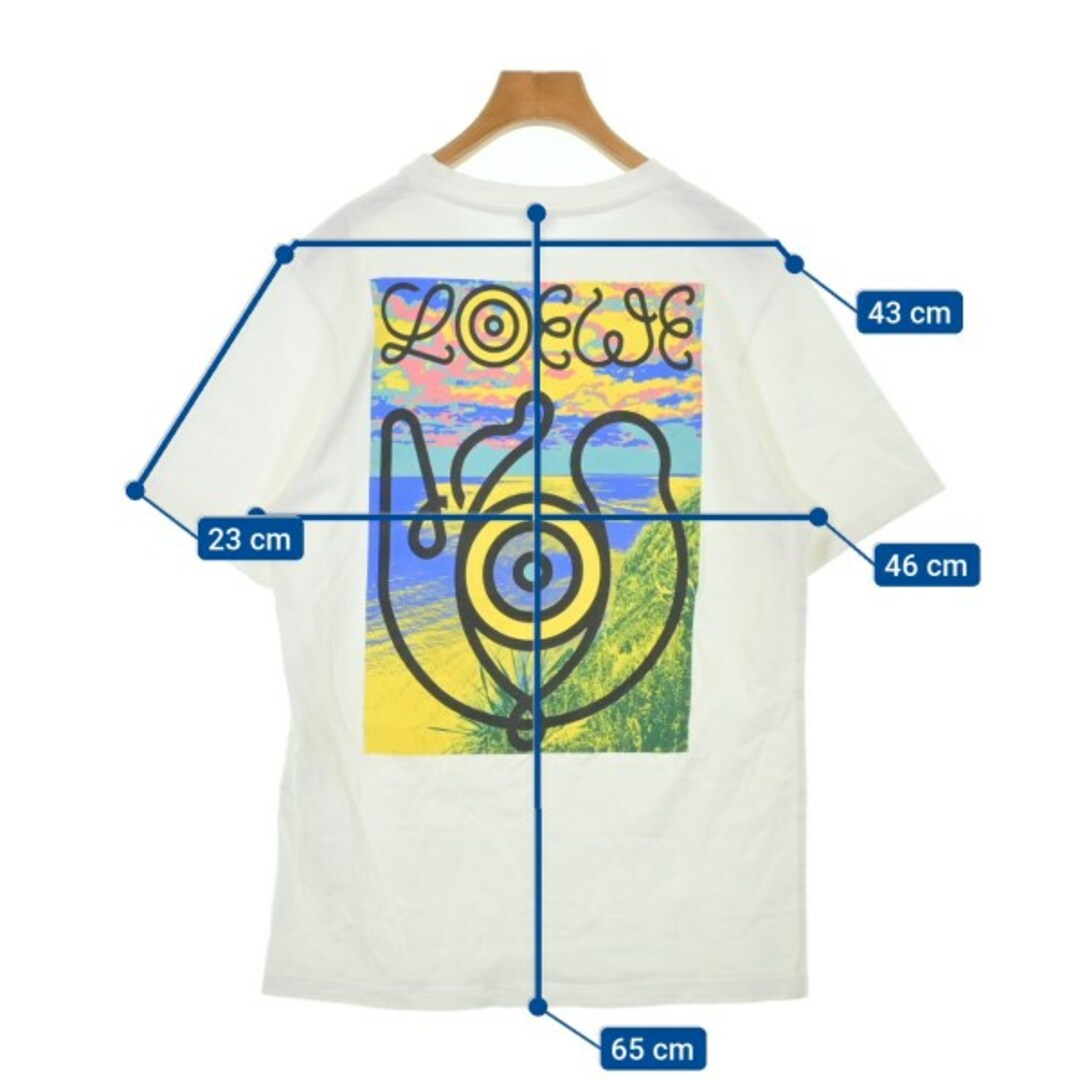 LOEWE - LOEWE ロエベ Tシャツ・カットソー S 白 【古着】【中古 LOEWE - LOEWE ロエベ Tシャツ・カットソー S 白 【古着】【中古